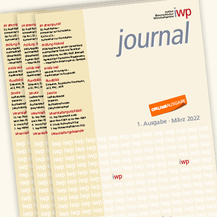 iwp-Journal 1 | 2022 – Institut Österreichischer Wirtschaftsprüfer
